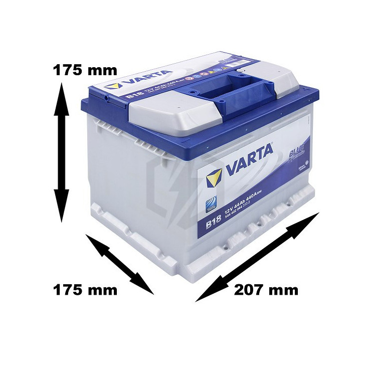Batterie Varta Blue Dynamic B18 12v 44ah 440A 544 402 044 LB1D