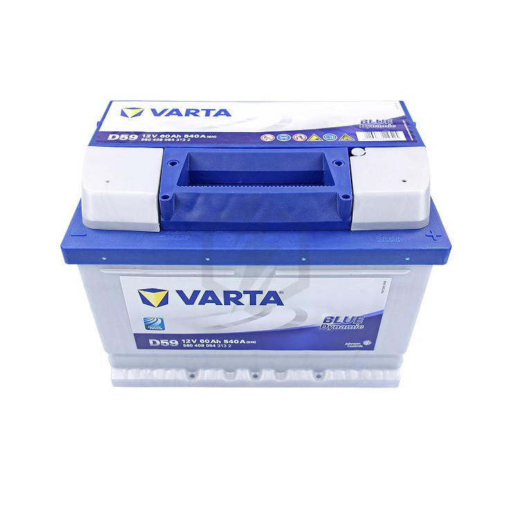 Batterie Varta Blue Dynamic D59 12v 60ah 540A 560 409 LB2D054