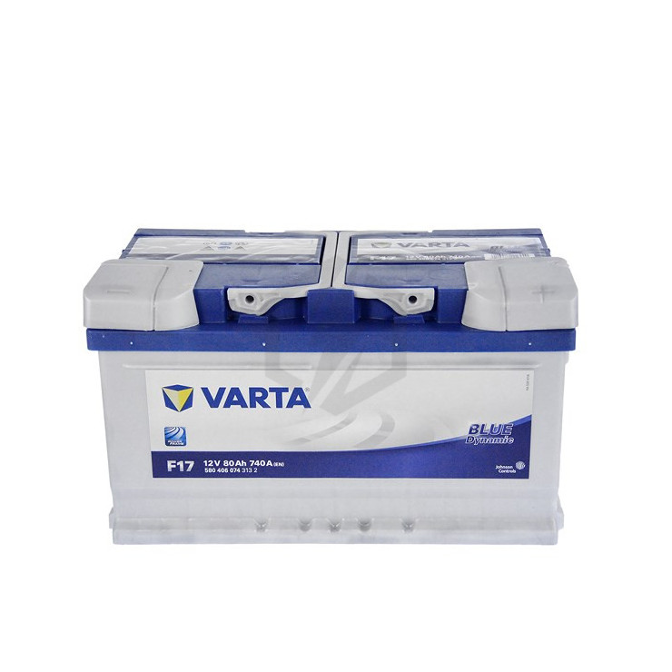 Batterie Varta Blue Dynamic F17 12v 80ah 740A 580 406 074 LB4D