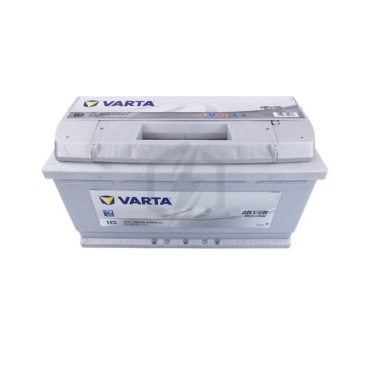 Batterie Varta Silver Dynamic H3 12v 100ah 830A 600 402 083 L5D