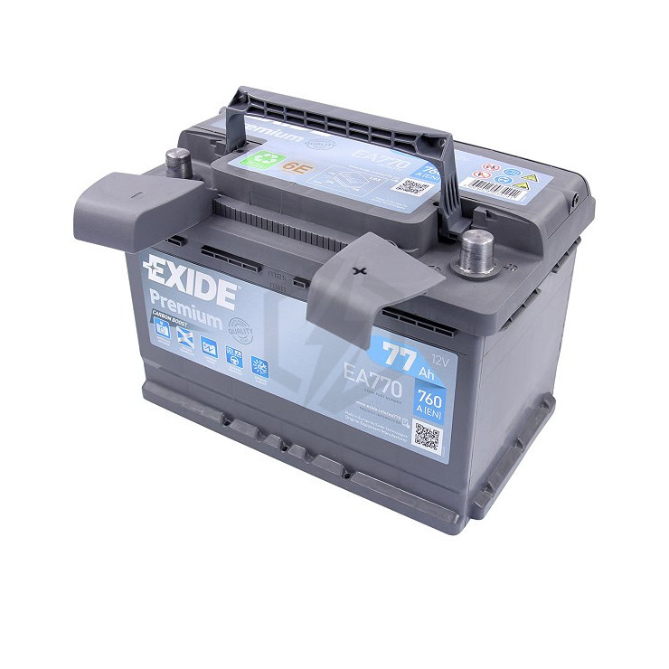 Batterie Exide Premium EA770 12v 77AH 760A L3D